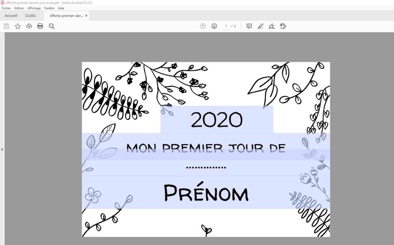 premier jour VS dernier jour d'école ! Affiches rentrée gratuites à ...